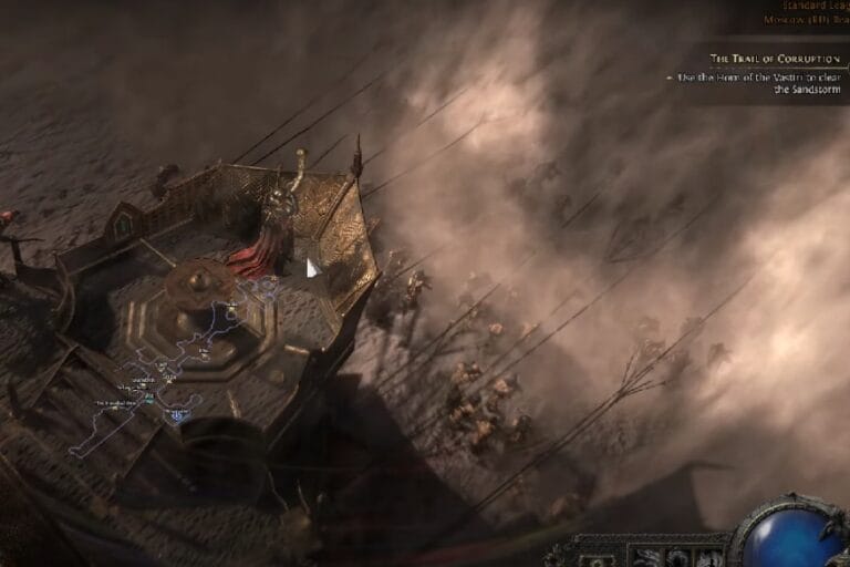 How to Find and Use the Horn of Vastiri to Clear the Sandstorm in Trail ...