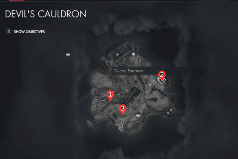 All Workbench Locations/Devil's Cauldron in Mission 5 - Sniper Elite ...