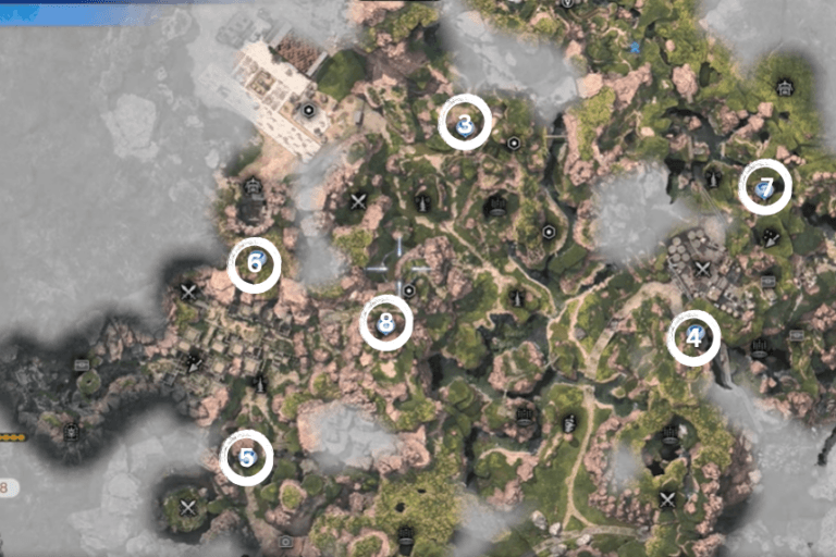 All Chocobo Stop Locations with Map FF7 Rebirth - Patch Crazy