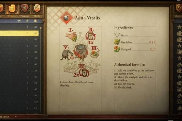 All Kingdom Come Deliverance 2 Potion Recipes – Patch Crazy