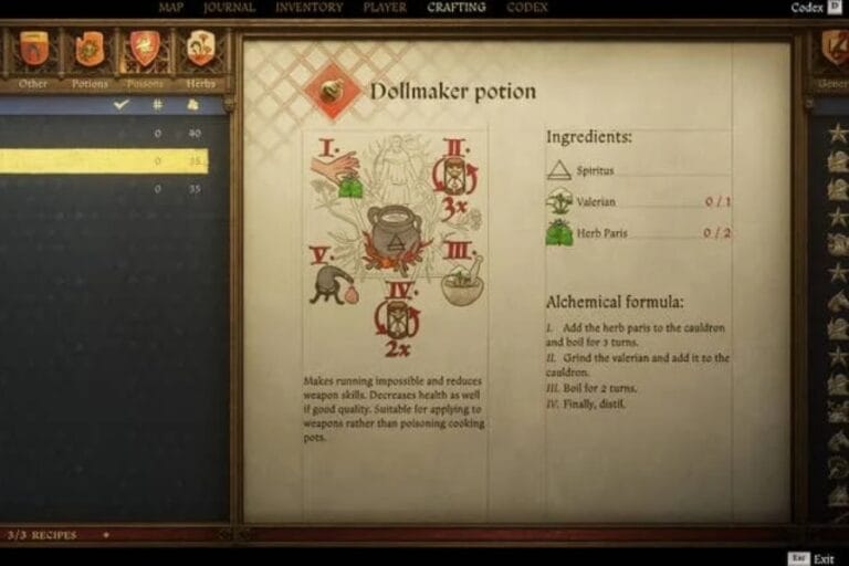 All Kingdom Come Deliverance 2 Potion Recipes – Patch Crazy