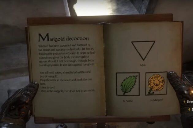 Marigold Decoction KCD 2 - How to Get and Use - Patch Crazy
