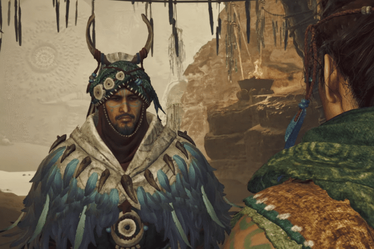 Talk to Werner in Azuz in MH Wilds A Desolate Destination Quest | Patch ...