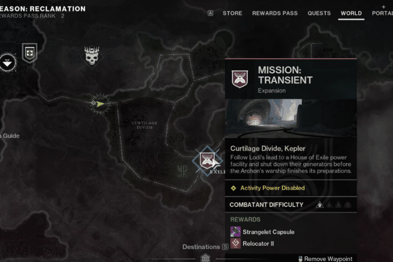 Transient Mission Guide – Destiny 2: The Edge of Fate - Patch Crazy