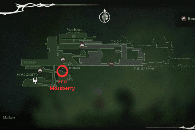 Hollow Knight Silksong - All Mossberry Locations Guide - Patch Crazy