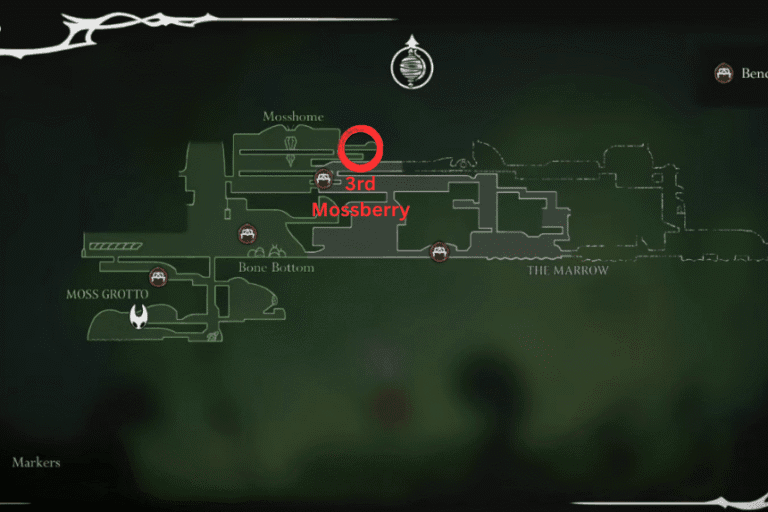 Hollow Knight Silksong - All Mossberry Locations Guide - Patch Crazy