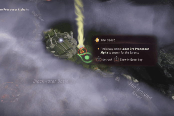 How to Locate & Access the Laser Ore Processor Alpha to Search for ...