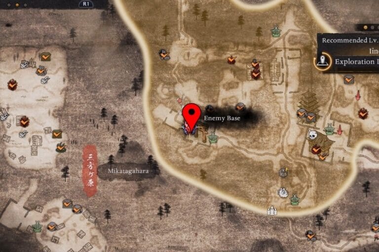 All Enemy Base Locations - Nioh 3 - Patch Crazy