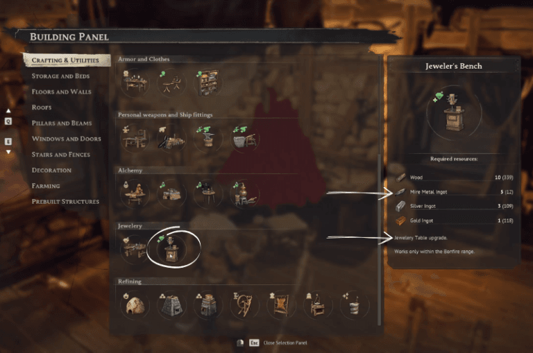 How to Upgrade Jewelry/Accessories in Windrose - Patch Crazy